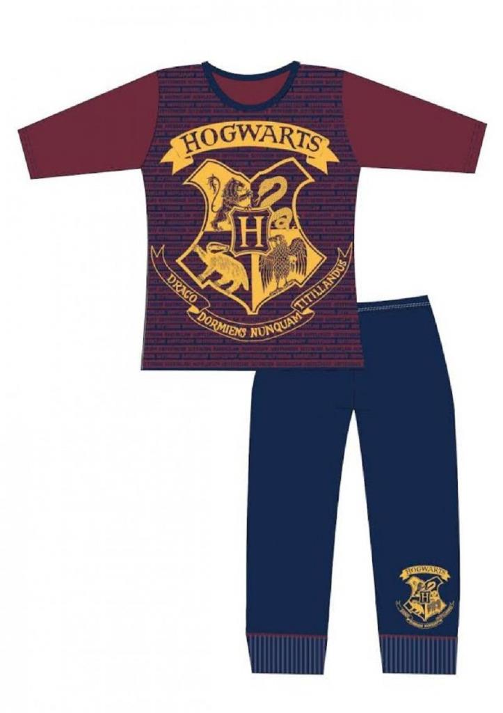 Girls Older Harry Potter Gryffindor Crest Pyjamas Hogwarts pyjamas PJs ...