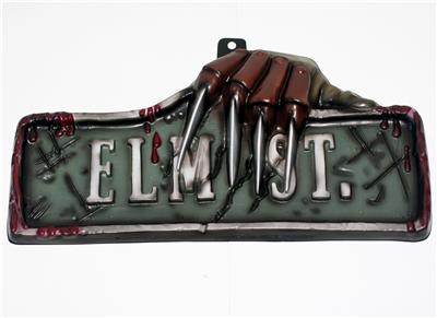 NIGHTMARE ON ELM STREET Freddy Krueger STREET SIGN New | eBay
