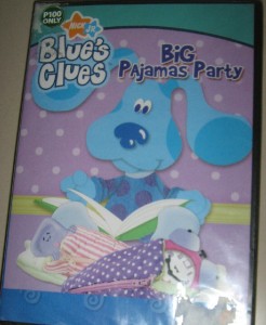 Blue S Clues Big Pajamas Party 2 Eps Official Dvd Reg 0 Ebay