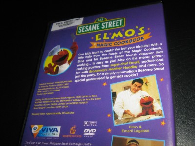 SESAME STREET - ELMO'S MAGIC COOKBOOK original all region (DVD) out of ...