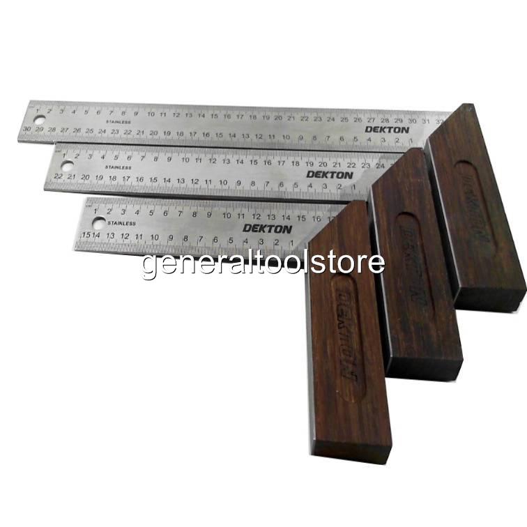 CARPENTERS TRI SQUARES MITRE SQUARE 45 & 90 DEGREE HARDWOOD AND ...