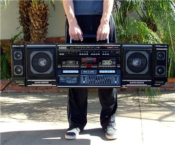 Mega Rare "Berecha J-1000N" World's Largest Boombox Ghettoblaster vs ...