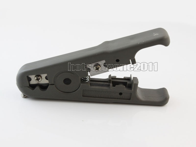 S501 Multi-Conductor CABLE STRIPPER CUTTER STRIP TOOL RJ-11 RJ-45 CAT5 ...
