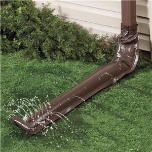 46" LONG UNIVERSAL RAIN DRAIN EXTENSION GUTTER DOWNSPOUT MINI SPRINKLER ...