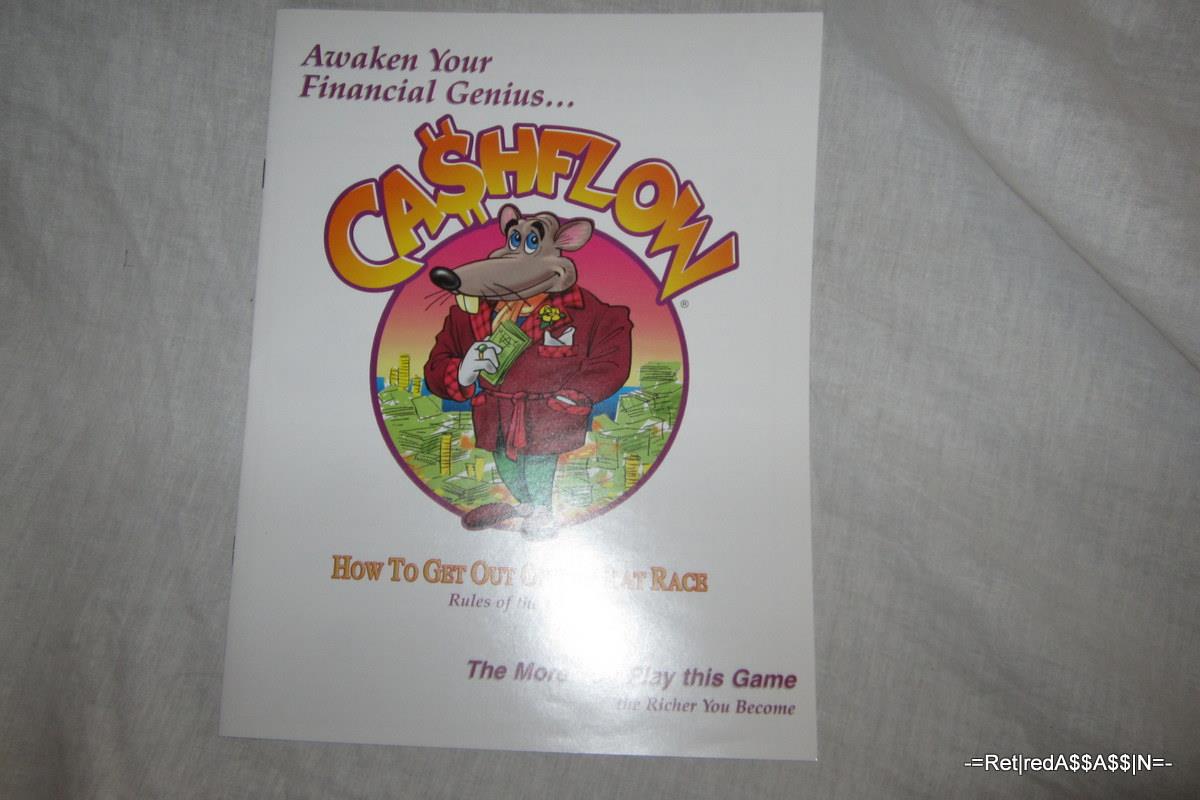 Cashflow 101 Game Replacement Parts Cards Money Tokens Pieces Robert ...