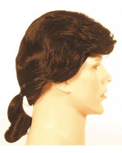 Men's Ponytail Colonial Patriot Gibson American Revolution Lacey ...