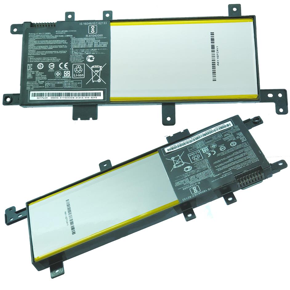 Battery C21N1634 For ASUS Vivobook R542UR A542U A580UR FL8000U FL5900L ...