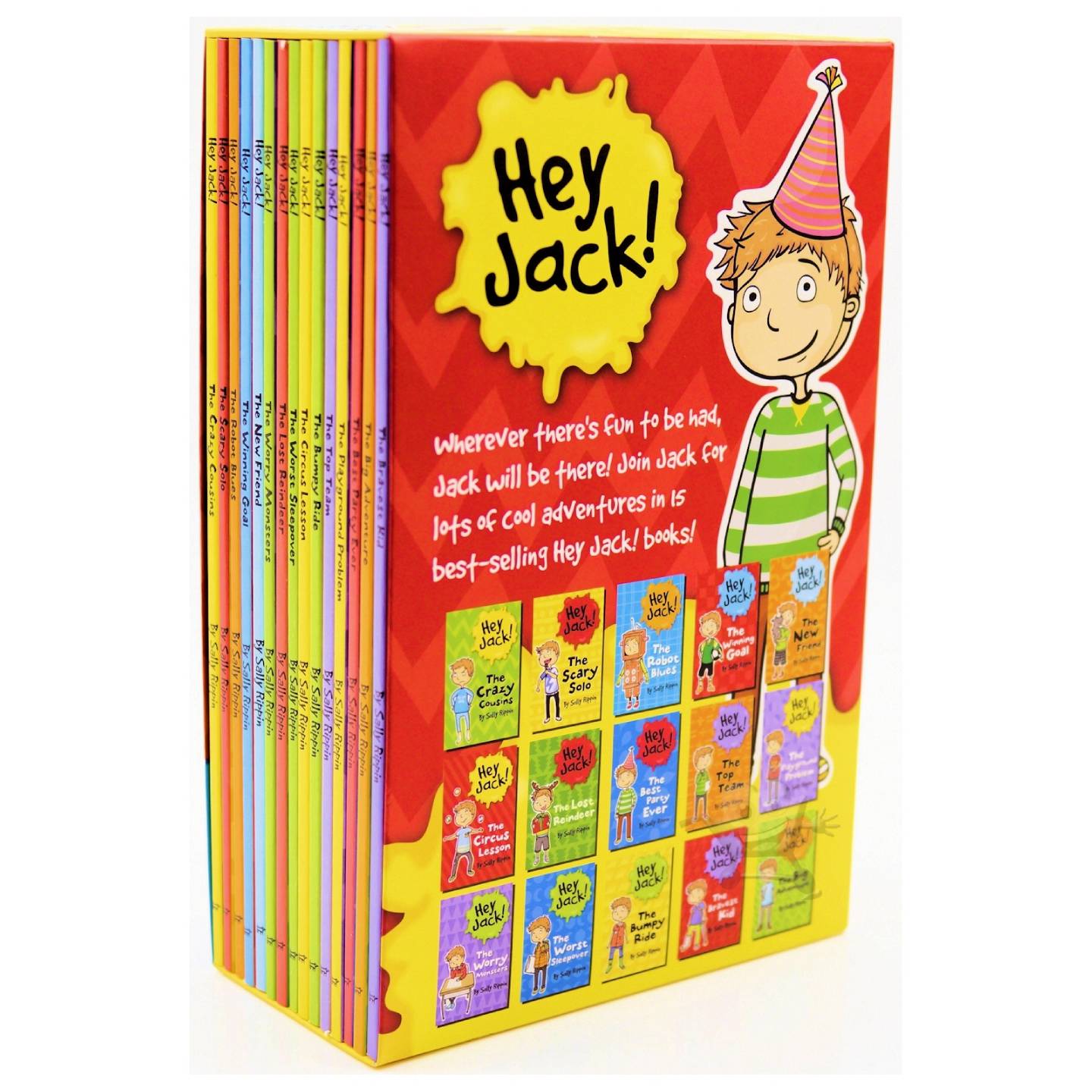 Hey Jack ! What a Lot of Books! Collection 15 Book Boxset By Sally ...