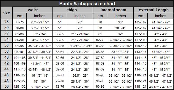 Men's Classic Braided Elastic Fit Leather Chaps size 38