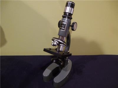 Selsi Microscope Set NIB Vintage 50x-750x Instruction Slide 1960's New ...