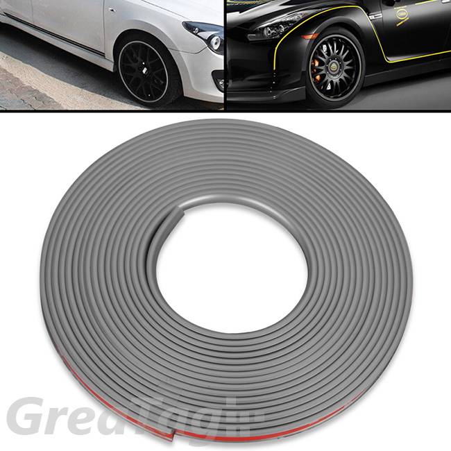 Wheel Rim Protector Tire Guard Line Rubber Moulding Stripe Red Yellow ...