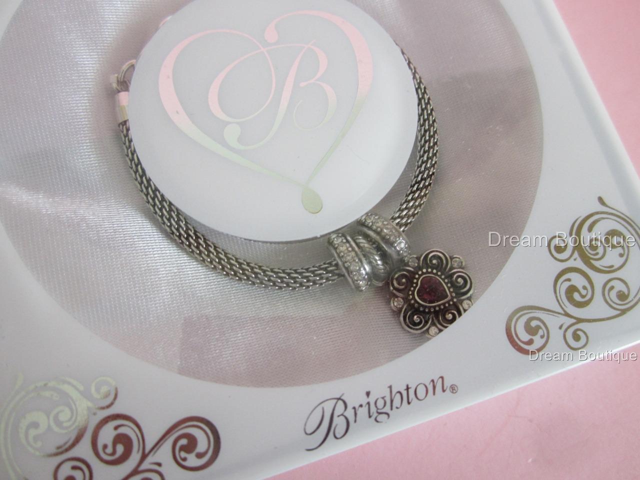 Brighton Beverly Glam Gift Set 2 Stoppers & 1 Birthstone Feb Heart ...