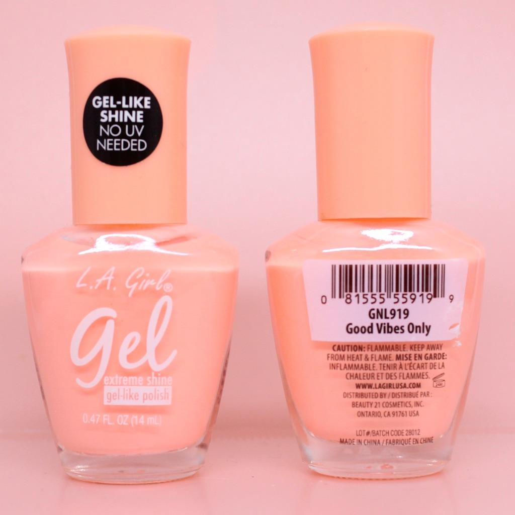 L.A. Girl Gel Extreme Shine Nail Polish 2 No UV Light Needed (Pick ...