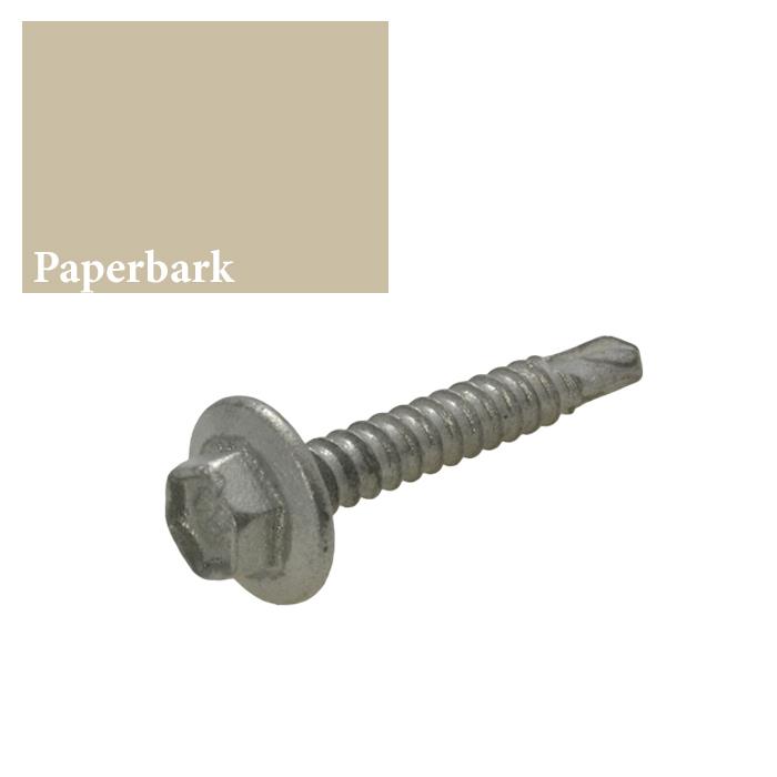 COLORBOND Hex Metal 10g-16 x 16mm Self Drilling Tek Screw Painted ...