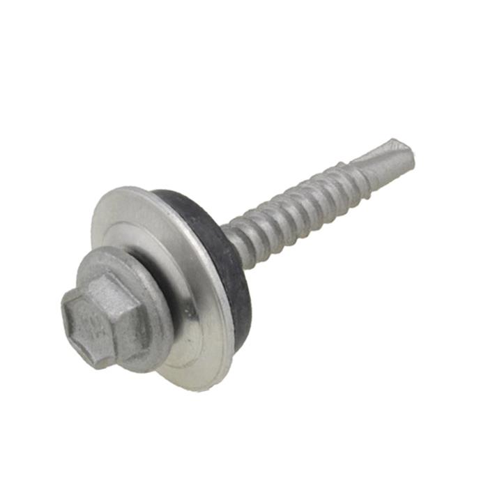 Galvanised Cyclone Metal Self Drilling Screw BRA Multiseal Roofing Galv ...