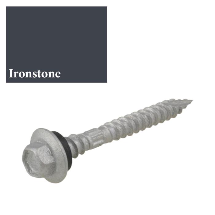 COLORBOND Hex Top Grip NEO Timber 12g-11 x 50mm Self Drilling T17 Screw ...