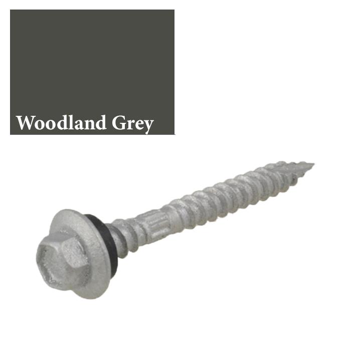 COLORBOND Hex Top Grip NEO Timber 12g-11 x 50mm Self Drilling T17 Screw ...