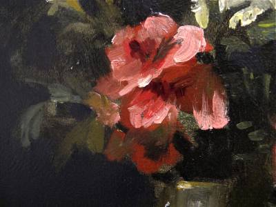 David Leffel Floral Still Life Taos New Mexico New York Artist Painting ...