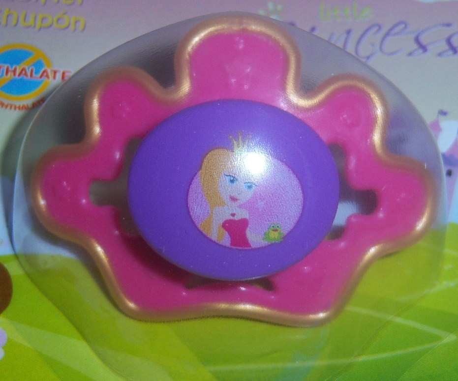 New Little Princess Pacifier, Baby Shower, Diaper Cake, Castle, BPA ...