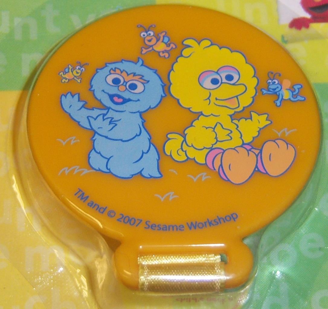 New Sesame Street Pacifier Holder, Elmo, Big Bird, or Cookie Monster | eBay