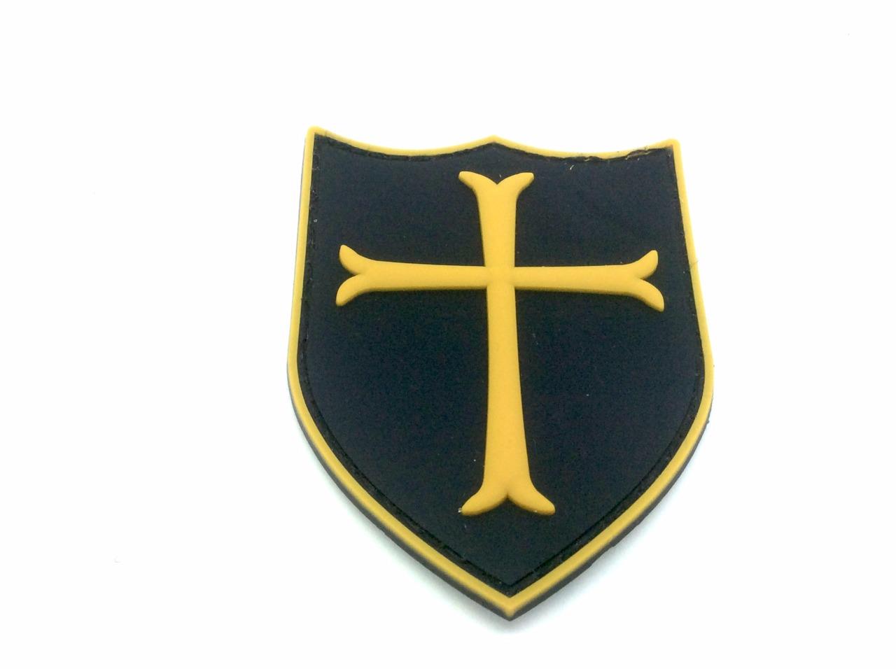 Crusader Cross Airsoft Paintball PVC Morale Team Patch | eBay