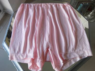 ViNTAGE Silky Directoire Rayon /Nylon Knickers Size 22 XXL Pale Pink ...