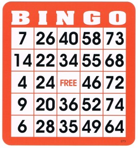 Different bingo games on Shoppinder