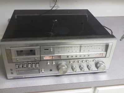 SOUNDESIGN 6828 RARE RECORD PLAYER TURNTABLE 8 TRACK RECORDER VINTAGE ...
