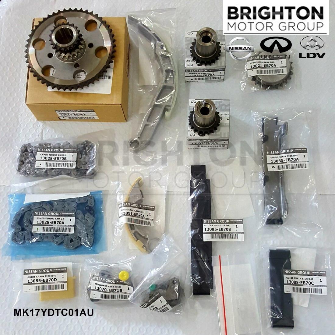 New Genuine Nissan Navara D40 Timing Chain Kit YD25 Spain Built ...