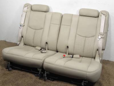 Replacement GM Escalade Yukon Tahoe 3rd Third Row Leather Seats 2001 ...