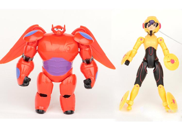7pcs Set Big Hero 6 Action Figures New Baymax Hiro Kids Toy Dolls | eBay