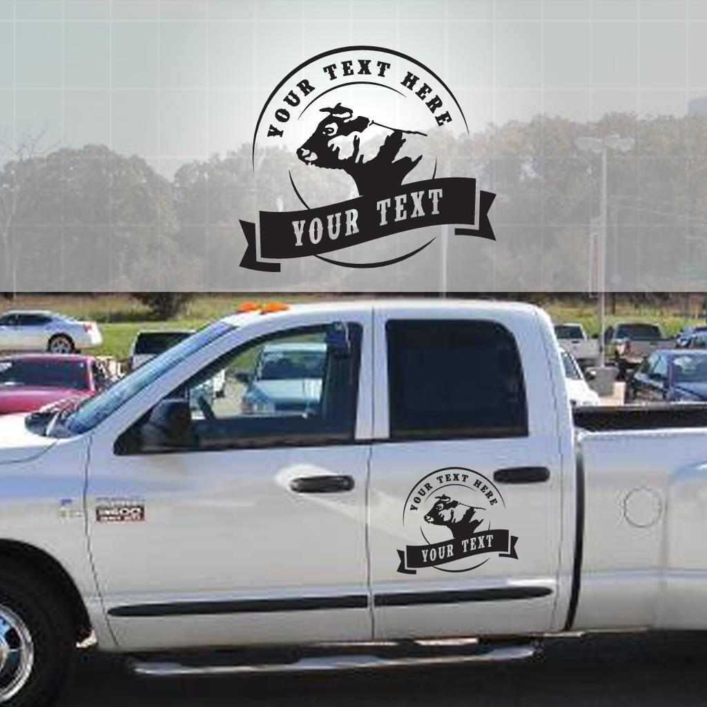 Cattle Farm Name Sticker Custom Cattle Farm Name Decal Steer Cow Name cattle-farm-name-sticker-custom-cattle-farm-name-decal-steer-cow-name