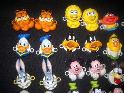 Bow Biters ShoeLace Locks Disney Mickey Mouse Sesame Street & Garfield ...