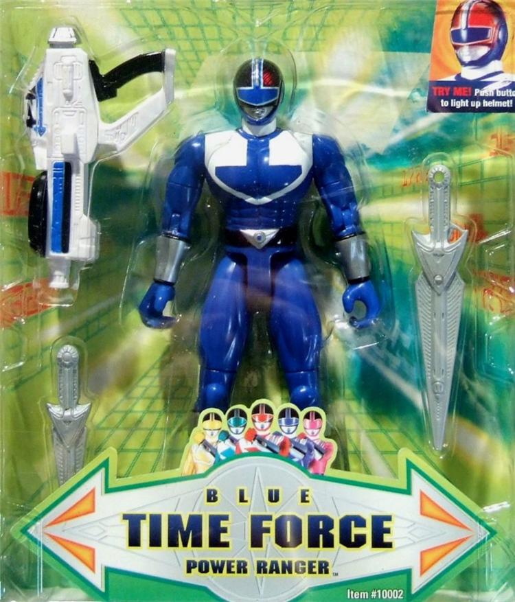 Power Rangers Time Force BLUE Figure NEW BNOC | eBay