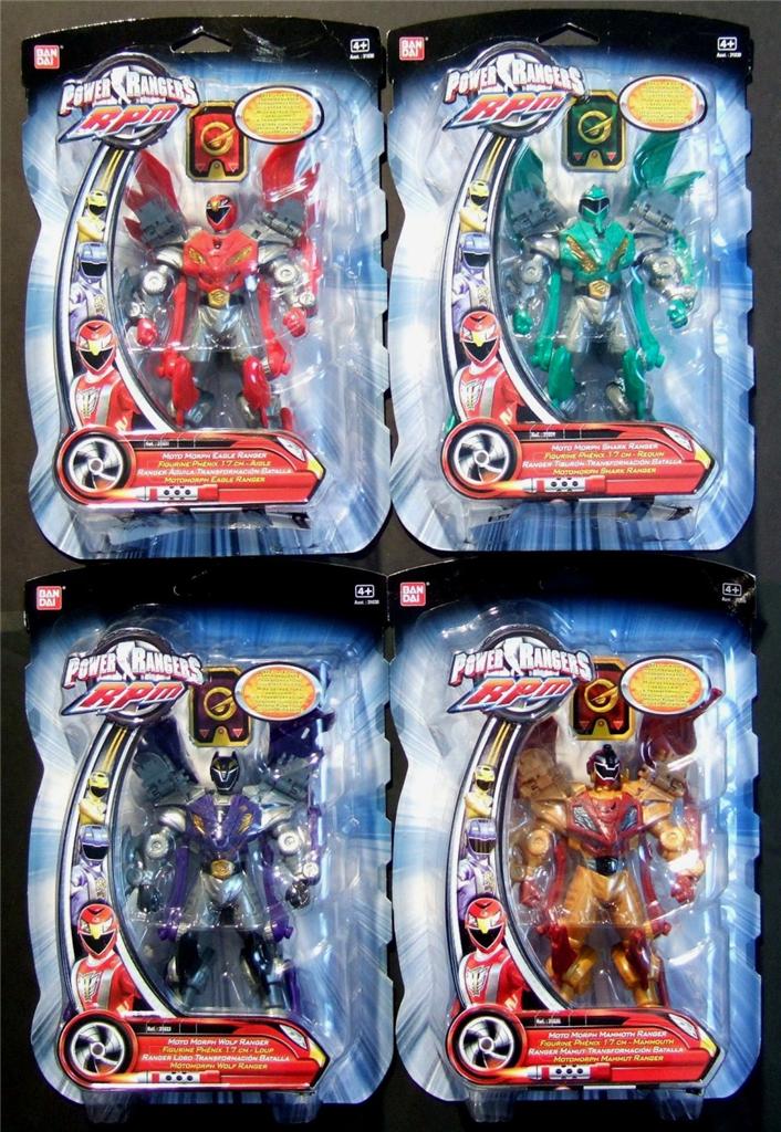 Power Rangers RPM Moto Morph Ranger Action Figure + Engine Cell NEW ...