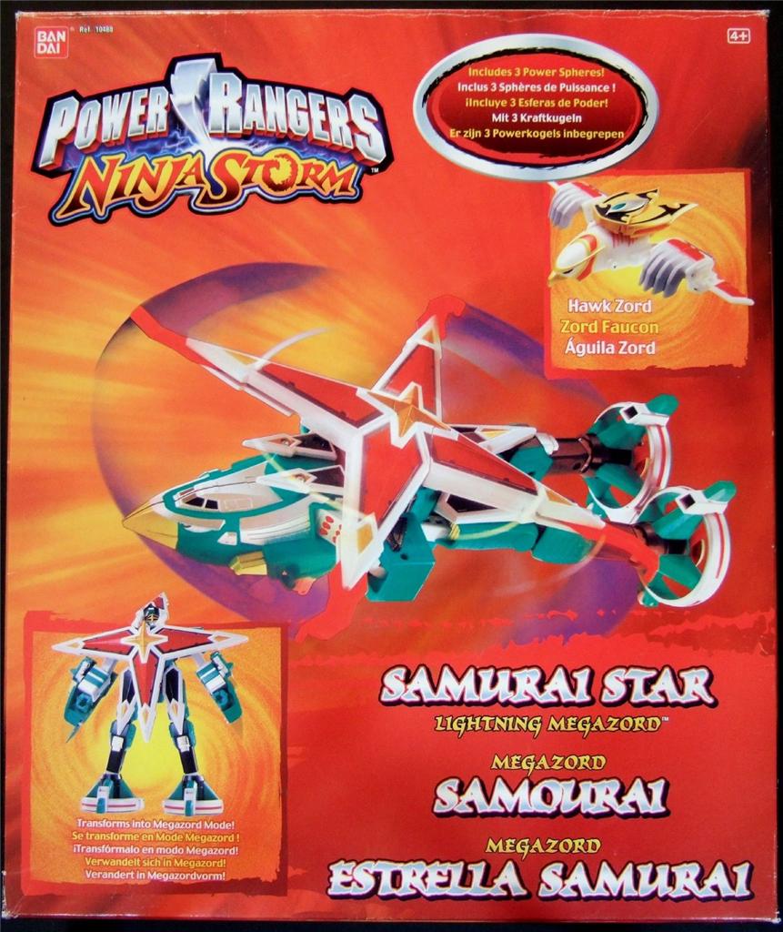 Power Rangers Ninja Storm Samurai Star Megazord | eBay