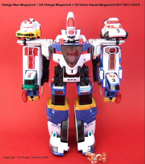 Power Rangers SPD Deluxe / DX Omega Megazord Toy ~ NEW / BNIB | eBay