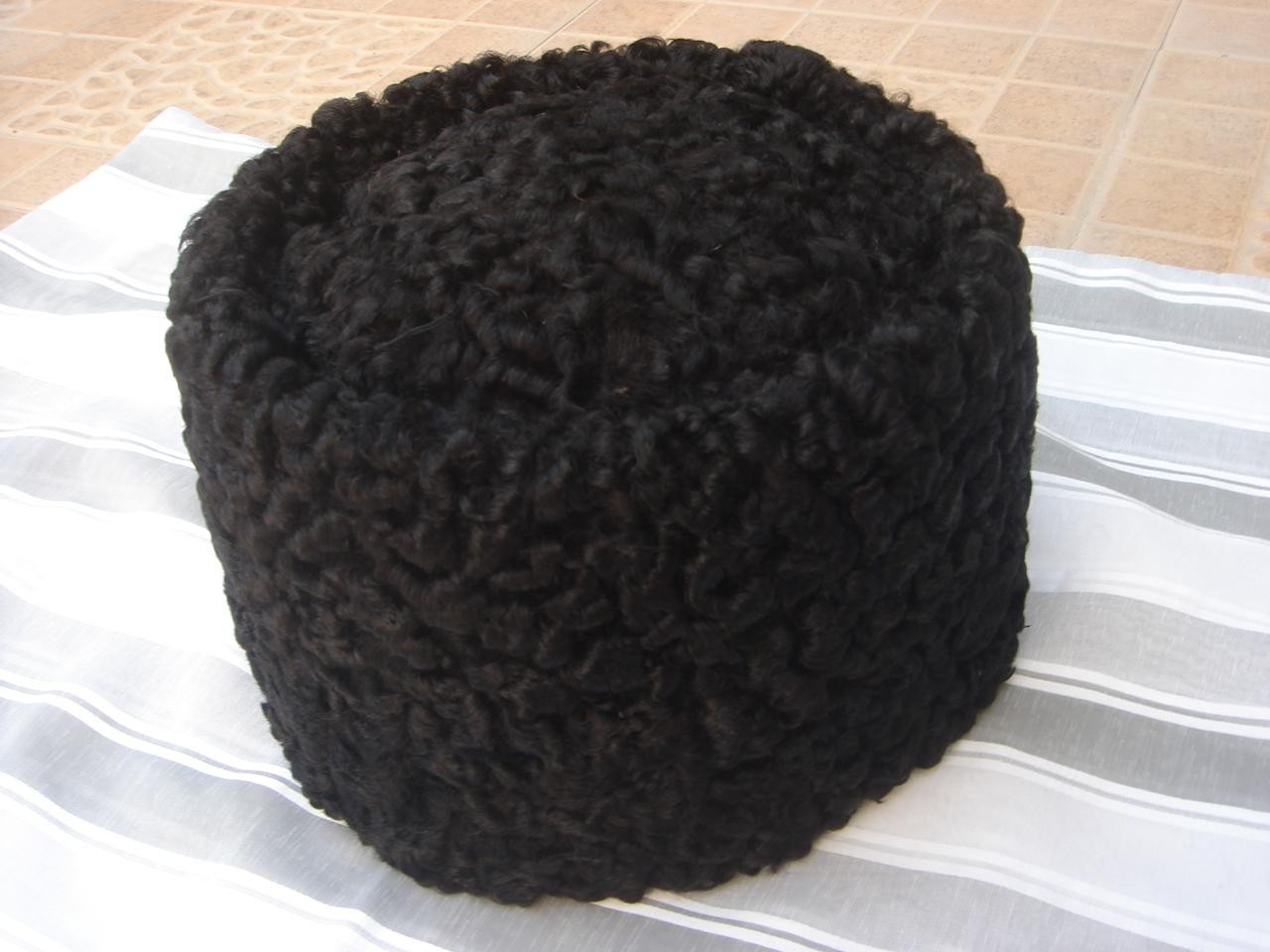 KARAKUL DESIGNER CHECHEN PERSIAN LAMB KUFI FUR SHEEP CAUCAS HAT RUSSIAN ...