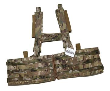 AWS Tactical Multicam MOLLE Split Front Chest Rig - 75th Ranger CAG SOF ...