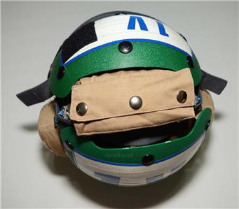 US Navy Aircraft Carrier Flight Deck Squadron Maintenance Cranial Crew ...