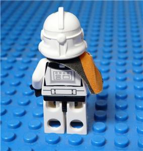Lego Minifig Star Wars Clone Trooper Ep.3, Yellow Markings and Pauldron ...