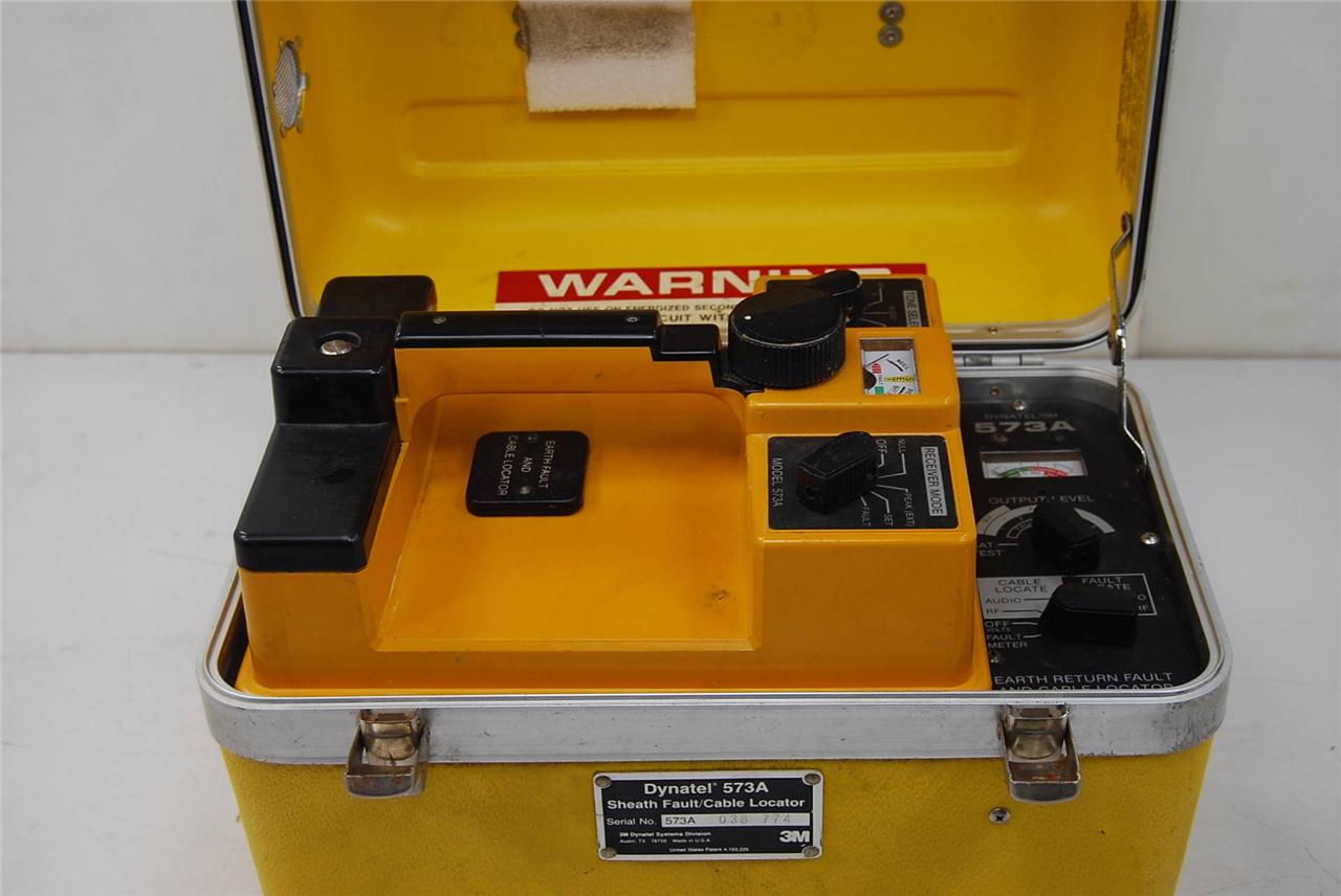 USED Dynatel Sheath Fault / Cable Locator 573A NO A-FRAME NO GROUND ...