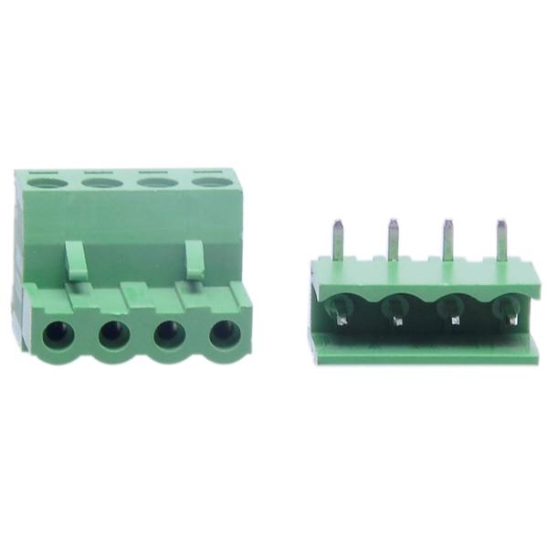 NEW Phoenix Blocks Connector 4Pin Male+Female 20-Pack | eBay