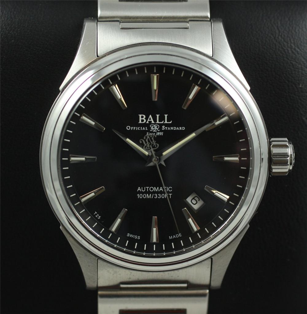 FS: Ball Fireman Victory - Black Dial w/Bracelet - Tritium Gas Tubes ...