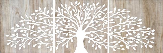 Tree OF Life Wooden Timber Hand Carved Wall ART Mangowood Carving Print ...