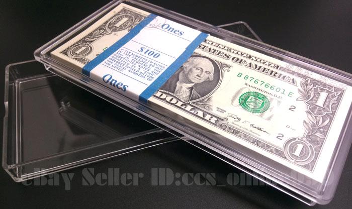 High Quality Acrylic Currency Notes Holders Display Box for Bundle ...
