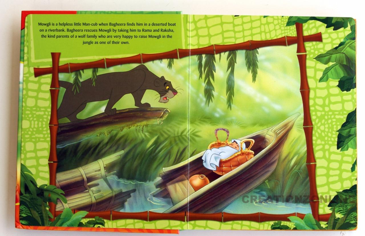 THE JUNGLE BOOK MY BUSY BOOKS 12 FIGURES + PLAY MAT KIDS BOOKS ...