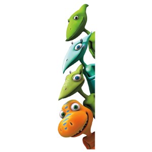 DINOSAUR TRAIN Mural 18 BiG Wall Decals Buddy Tiny Shiny Don Room Decor ...
