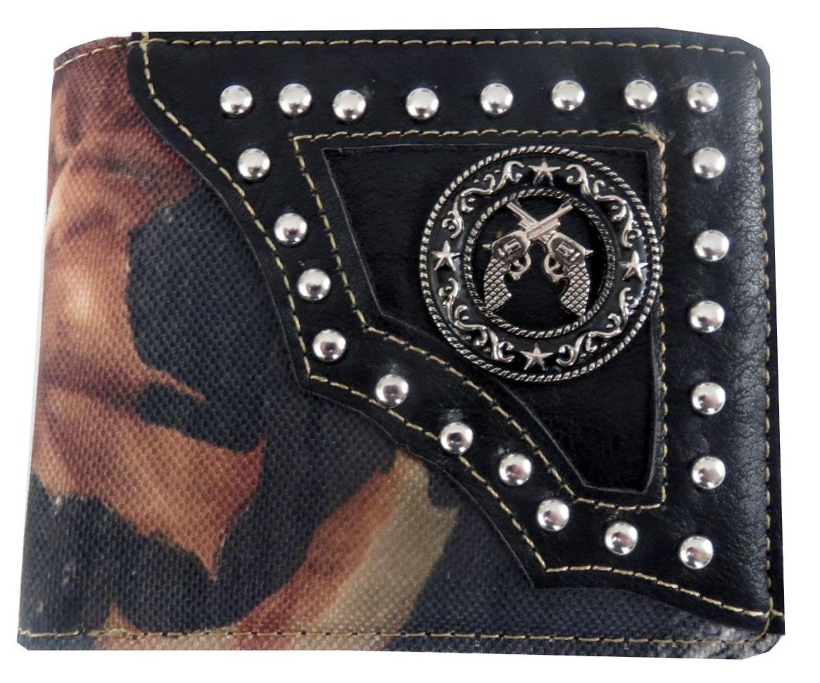 Men's Leather Wallets Western | semashow.com