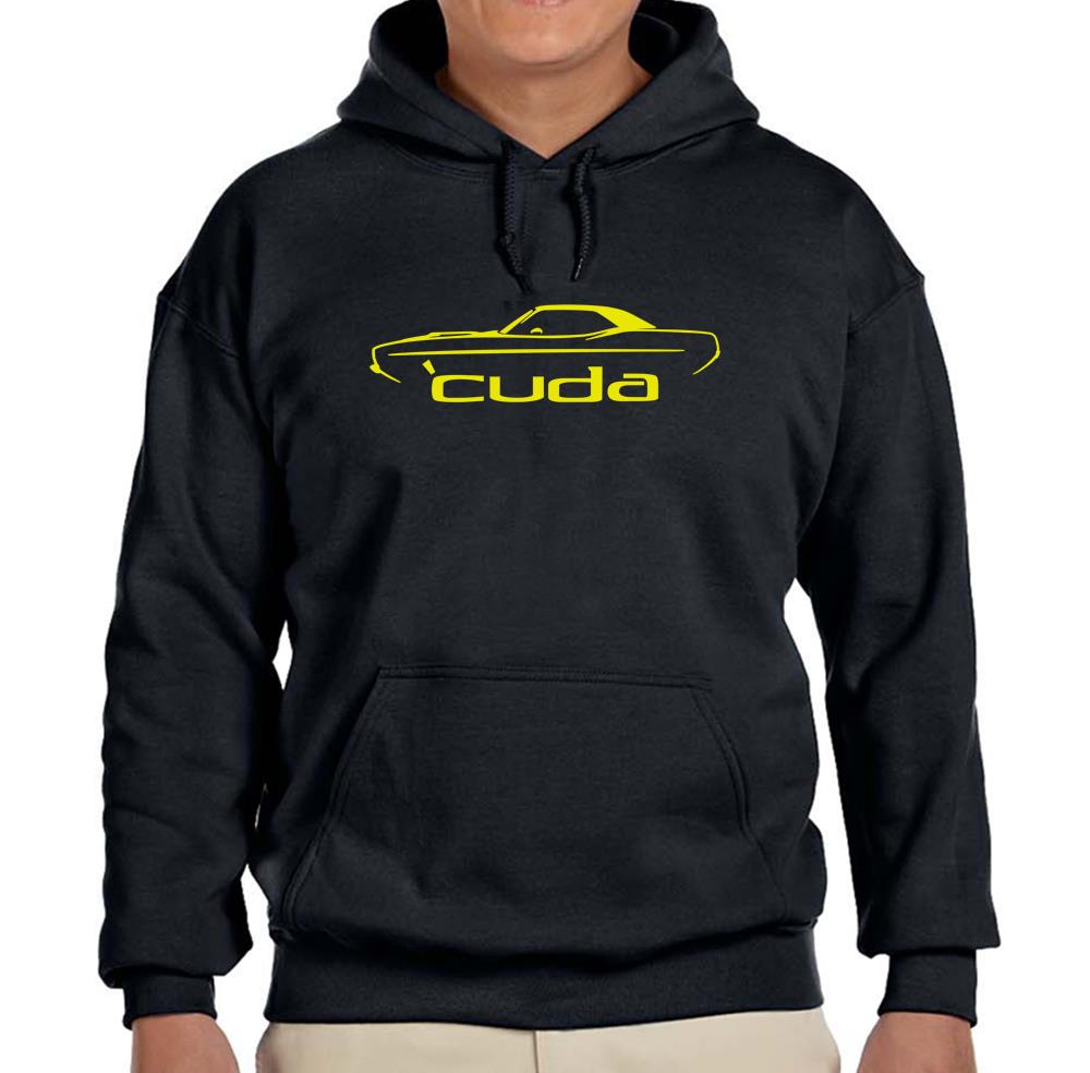 1970-74 Plymouth Cuda Hardtop Black Hoodie Sweatshirt FREE SHIP | eBay